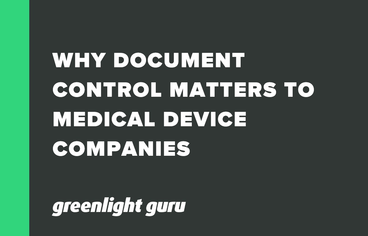 Standard Operating Procedure for Medical | Greenlight Guru